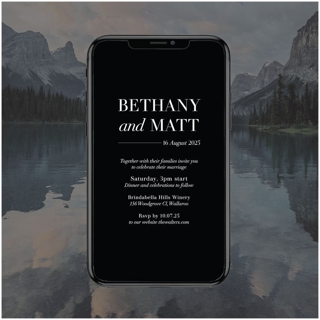 Digital Wedding Invitations – maeke