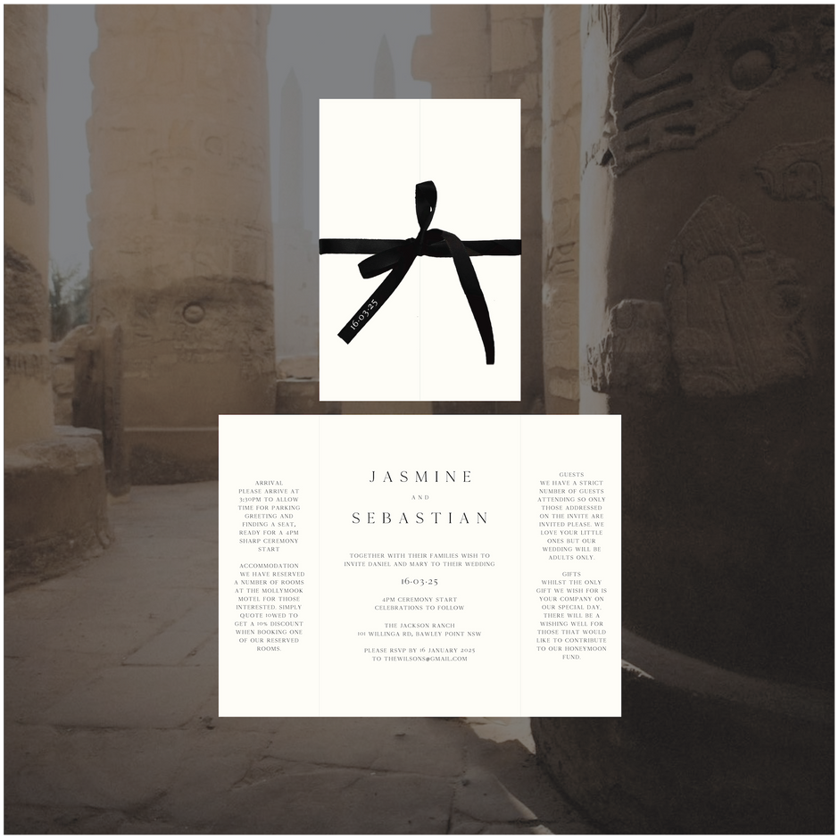 Folded Invitations – maeke