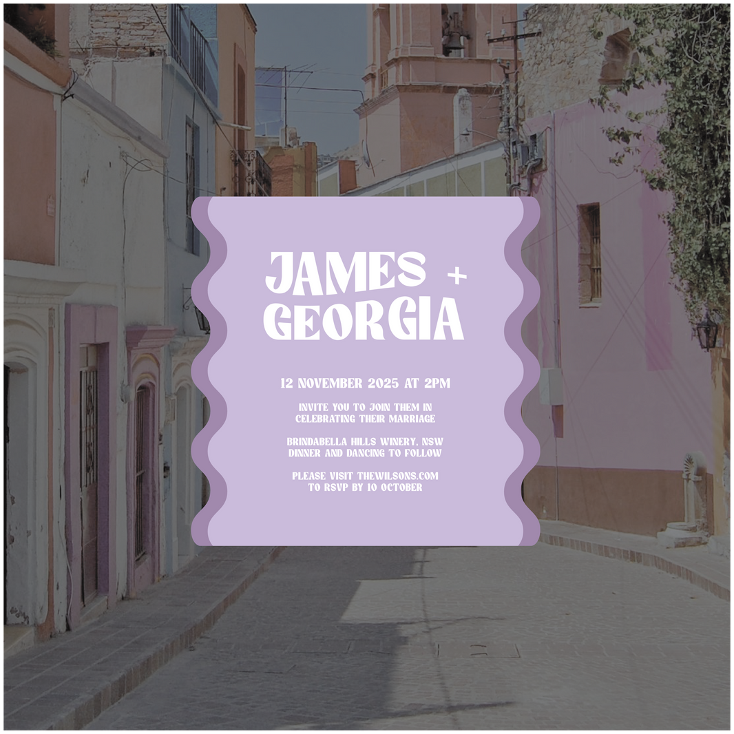 Single Invitations – maeke