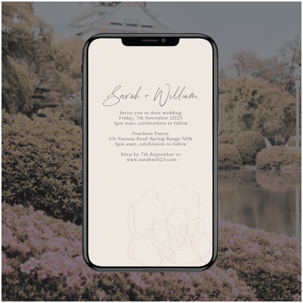 Osaka Digital File Invitation – maeke