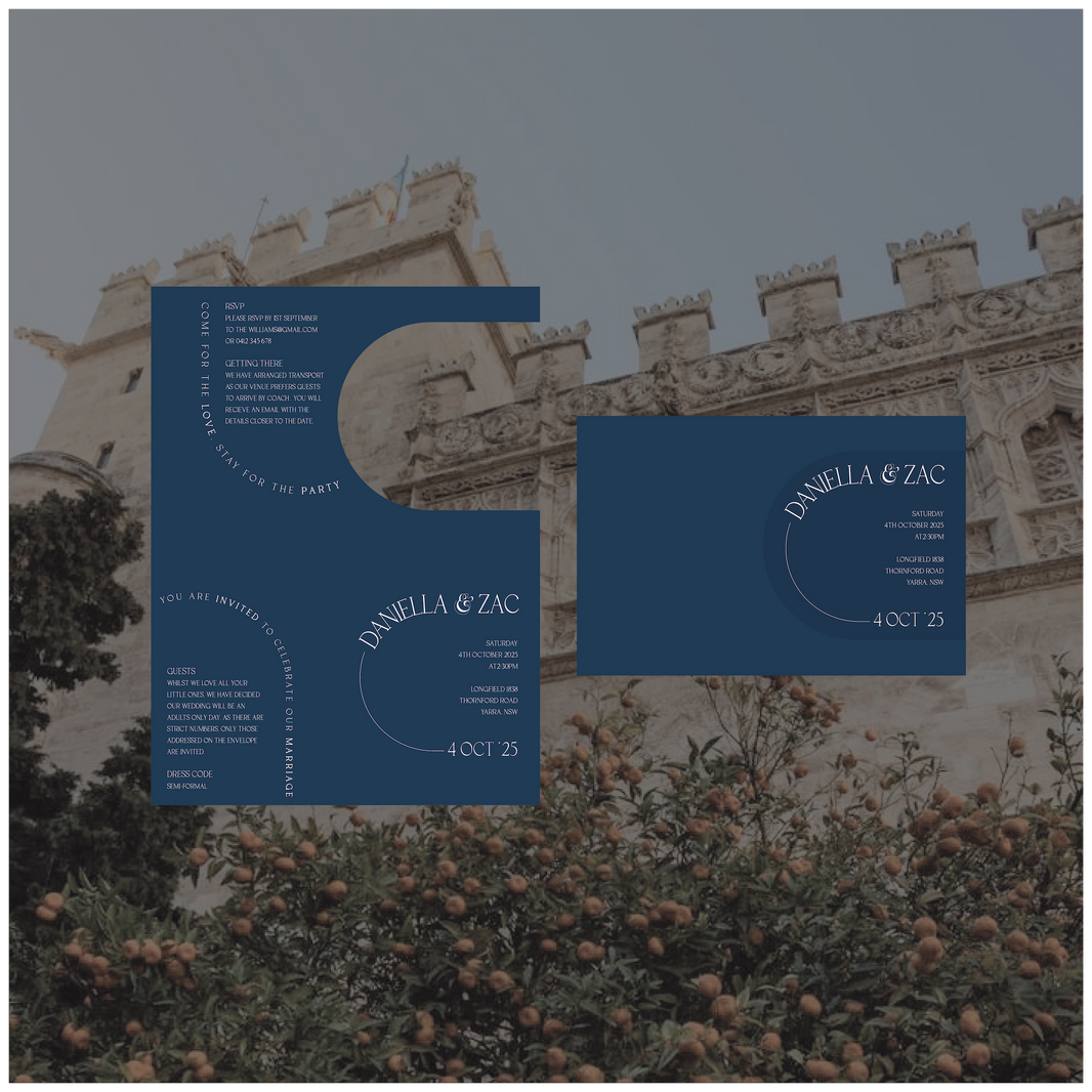 Folded Invitations – maeke