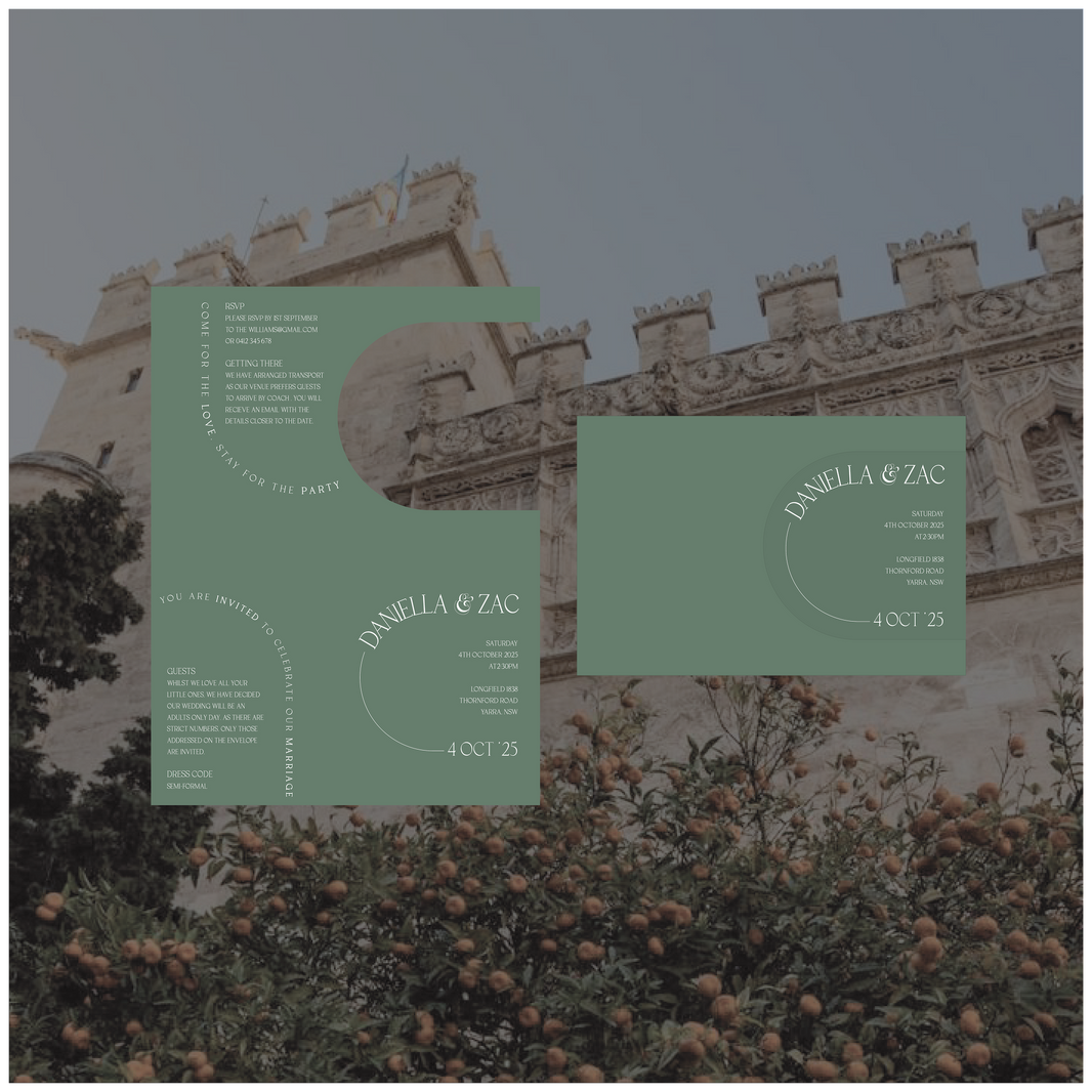 Folded Invitations – maeke